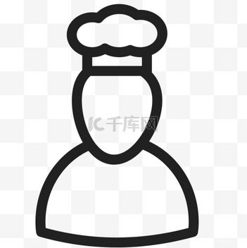 人物卡通厨师图标icon设计素材-人物卡通厨师图标模板下载-千库网