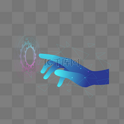 科技手光影图片-科技手光影图片素材免费下载-千库网