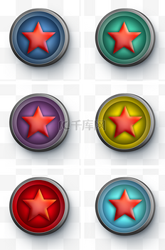 红星icon图片_红星icon素材-红星icon图片大全-千库网