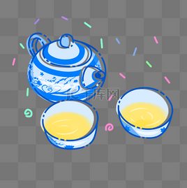 青花瓷图标icon设计素材-青花瓷图标模板下载-千库网