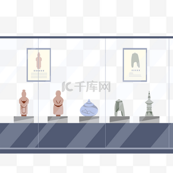 博物馆卡通图片-博物馆卡通图片素材-博物馆卡通模板图片下载-千库网