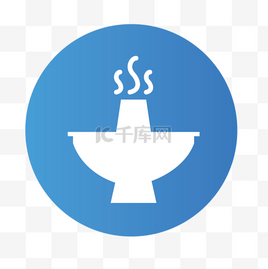 自助火锅火锅图标icon设计素材-自助火锅火锅图标AI模板下载-千库网