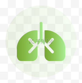 呼吸系统图标图标icon设计素材-呼吸系统图标图标PNG模板下载-千库网