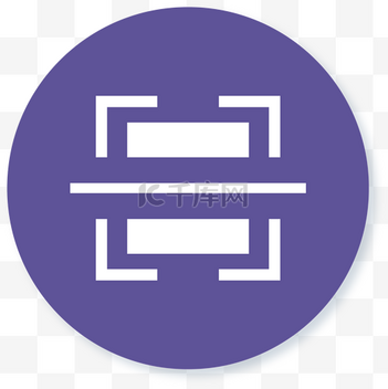 扫二维码表情图标icon设计素材-扫二维码表情图标模板下载-千库网