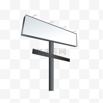 立式三面广告牌_AI_素材_图片-千库网
