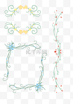 ppt花边图片-ppt花边图片素材免费下载-千库网