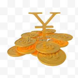 金色金币图标icon设计素材-金色金币图标PNG模板下载-千库网