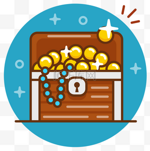 实用彩色宝箱图标素材图片免费下载-千库网