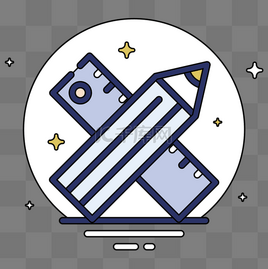 矢量尺子图标icon设计素材-矢量尺子图标模板下载-千库网