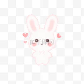 卡通可爱小兔子图标icon设计素材-卡通可爱小兔子图标PSD模板下载-千库网