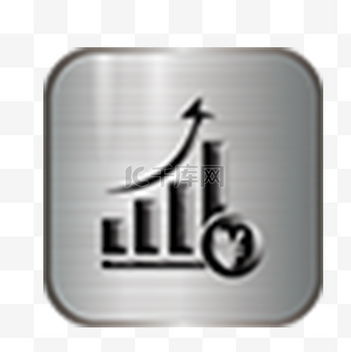 业绩上升图标设计素材-业绩上升图标模板设计-海报PNG图片下载-千库网