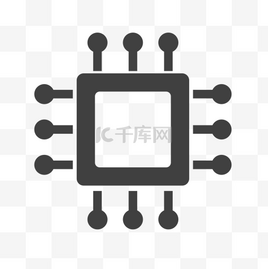 asic芯片图标icon设计素材-asic芯片图标模板下载-千库网