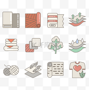 棉麻图标图片_棉麻图标素材-棉麻图标图片大全-千库网