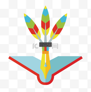 羽毛icon图标icon设计素材-羽毛icon图标模板下载-千库网