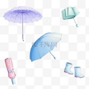折叠伞图片-折叠伞图片素材免费下载-千库网