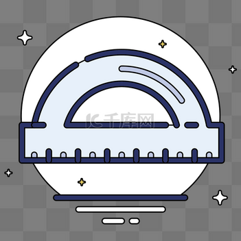 矢量尺子图标icon设计素材-矢量尺子图标模板下载-千库网