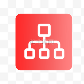 组织架构icon设计素材-组织架构icon模板设计-海报图片下载-千库网