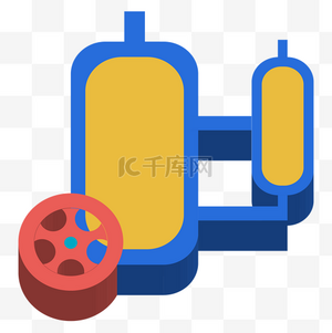 压缩机图标素材图片免费下载-千库网