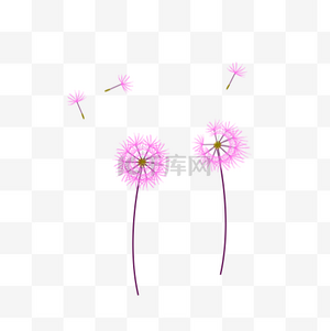 蒲公英矢量图素材图片免费下载-千库网