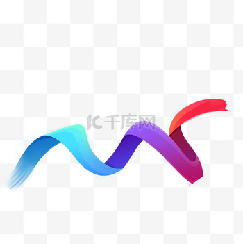 彩色丝带图片-彩色丝带素材-彩色丝带模板图片下载-千库网