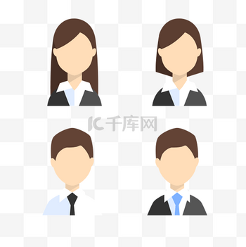 公务员头像图片-公务员头像素材-公务员头像模板图片下载-千库网