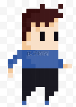 scratch像素人物图片素材-scratch像素人物模板图片下载-千库网