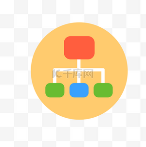 组织架构图标素材图片免费下载-千库网