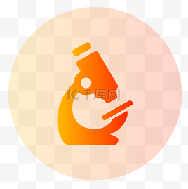 显微镜卡通图标icon设计素材-显微镜卡通图标模板下载-千库网