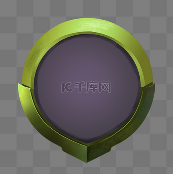 意大利国旗圆型_PSD_素材_图片-千库网