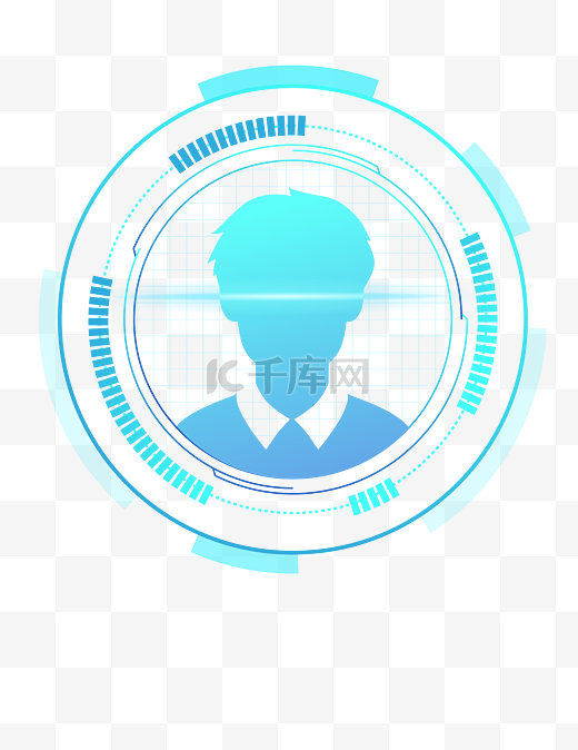未来科技人脸图片-未来科技人脸图片素材免费下载-千库网