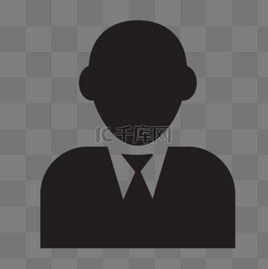 商务人士图标素材图片免费下载-千库网