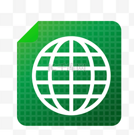 网格虚拟图标icon设计素材-网格虚拟图标AI模板下载-千库网