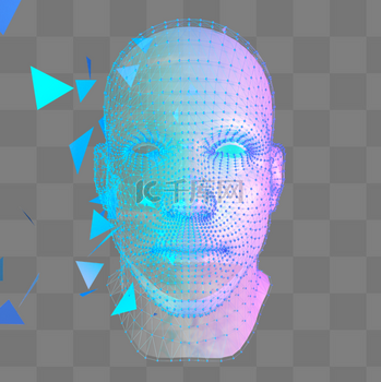 科技点人脸图片_科技点人脸素材-科技点人脸图片大全-千库网