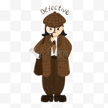 名侦探柯南logo图片素材-名侦探柯南logo模板图片下载-千库网