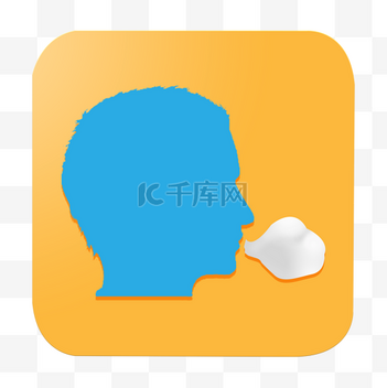 呼吸icon设计素材-呼吸icon模板设计-海报PSD图片下载-千库网