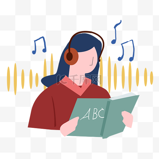 听力图片-听力图片素材免费下载-千库网