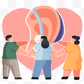 听障人士助听器图片_听障人士助听器素材-听障人士助听器图片大全-千库网