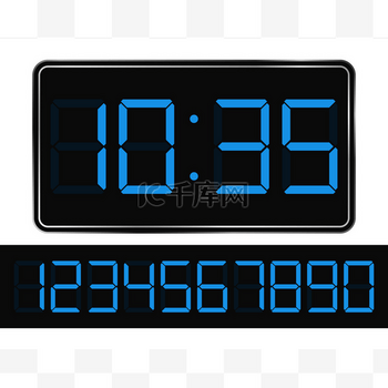 数字时钟am图片-数字时钟am素材-数字时钟am模板图片下载-千库网