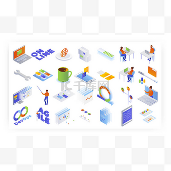 devops设计素材-devops模板设计-海报图片下载-千库网