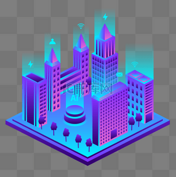 智慧城市图片-智慧城市素材-智慧城市模板图片下载-千库网