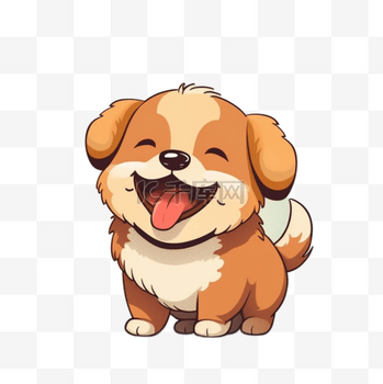 狗卡通图片-狗卡通素材-狗卡通模板图片下载-千库网