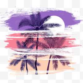 清晨圆形设计素材-清晨圆形模板设计-海报图片下载-千库网