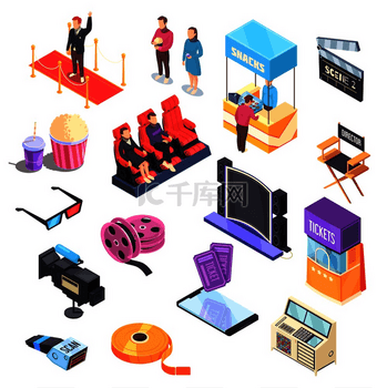 电影观众图标图片-电影观众图标素材-电影观众图标模板图片下载-千库网