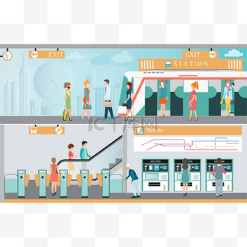 车站图标icon设计素材-车站图标模板下载-千库网