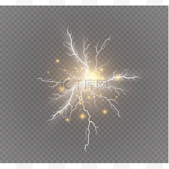 电流简笔画_EPS_素材_图片-千库网