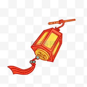 中国风古风国潮风手提灯笼素材图片免费下载-千库网