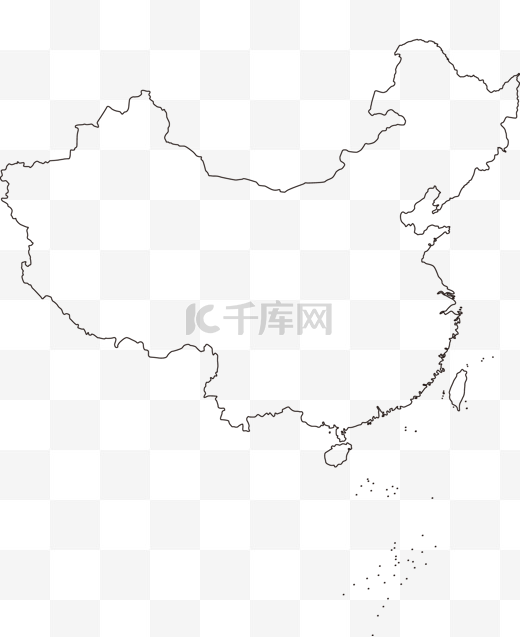 中国地图展板图片-中国地图展板图片素材免费下载-千库网