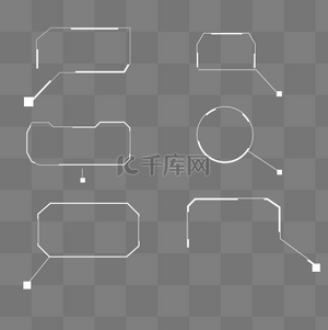 信息图标文本框素材图片免费下载-千库网