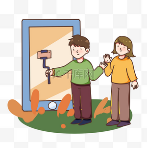 拍vlog主播短视频拍摄素材图片免费下载-千库网