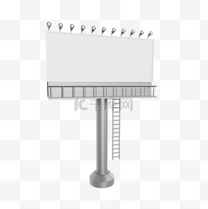3DC4D立体广告牌素材图片免费下载-千库网